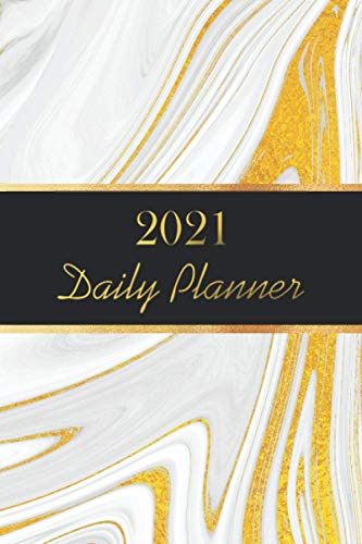 2021 Daily Planner: 12 Month Daily Agenda Schedule Hourly & To Do List ...