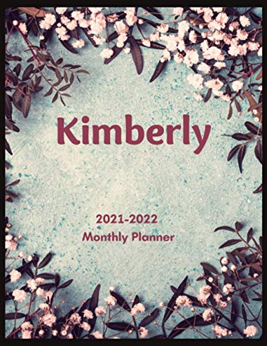 Kimberly 2021-2022 Monthly Planner: personalized planner, Calendar, 2 ...