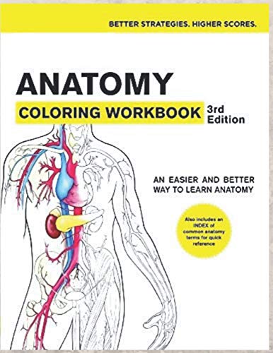 Anatomy Coloring Workbook: Human Anatomy Coloring Book An Easier and ...