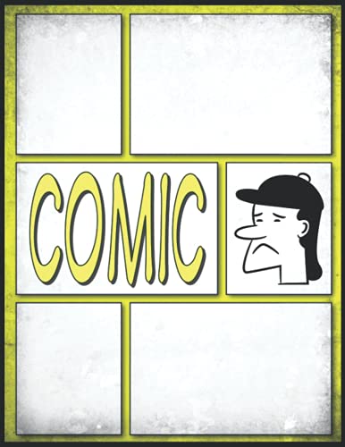 Cuaderno Dibujo Niños Para Hacer Cómic: Actividad De Cómics Para ...