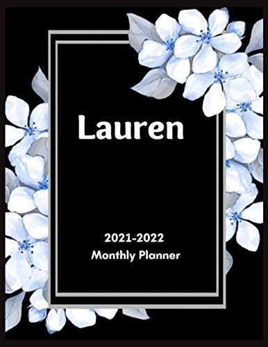Lauren 2021-2022 Monthly Planner: personalized planner, Calendar, 2 ...