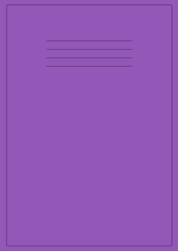 Exercise Books A4 Lined: 10mm Lined And Margin, A4 School Exercise ...