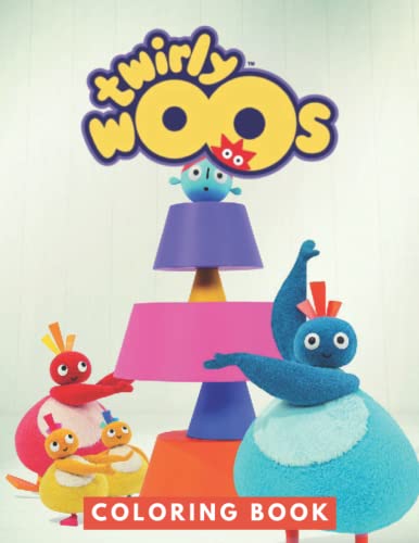 Twirlywoos Coloring Book: JUMBO Coloring Book For Kids | Ages 2-13 ...