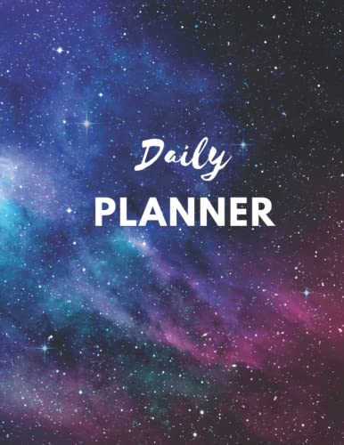 Daily Planner: Journal With Daily Task List, Monthly Goals Page, Letter ...