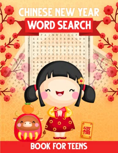 Chinese New Year Word Search Book Teens: Cultural Occasion Puzzles For ...