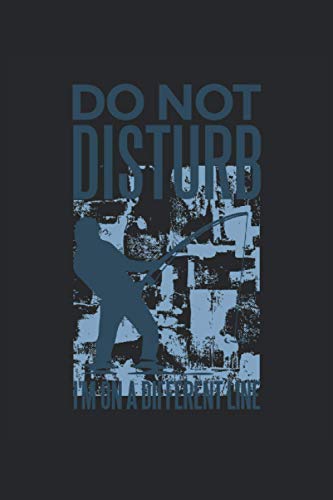 Do Not Disturb I'm On A Different Line: Fishing Log - Matte Softcover ...