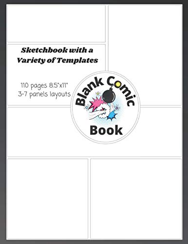 Blank Comic Book: Create Your Own Comic Book with This Blank Comic Book ...