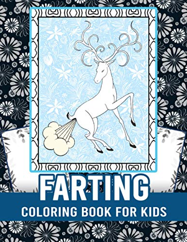 Farting Coloring Book For Kids: Cute and Silly Animals That Will Make ...