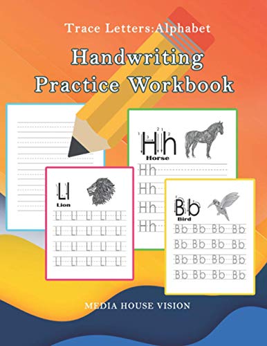 Trace Letters: Alphabet Handwriting Practice workbook for kids ...