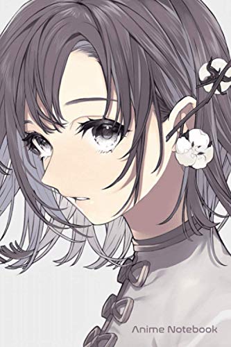 Anime Notebook: Anime Girl Pastel Aesthetic Japanese Waifu Kawaii Otaku ...