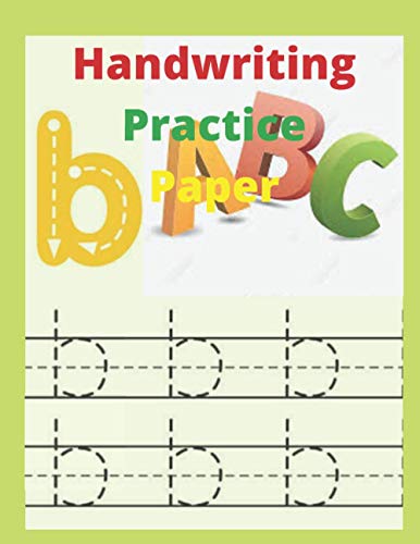 Handwriting Practice Paper: 120 Blank handwriting practice paper with ...