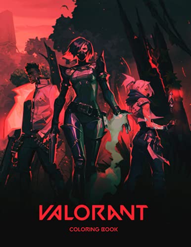 Valorant Coloring Book: A Fantastic Coloring Book With Lots Of ...