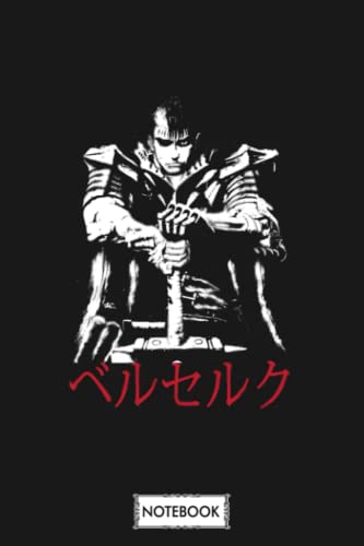Guts Berserk G75890 Notebook: Diary, 6x9 120 Pages, Planner, Lined ...