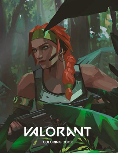 Valorant Coloring Book: A Fantastic Coloring Book With Lots Of ...