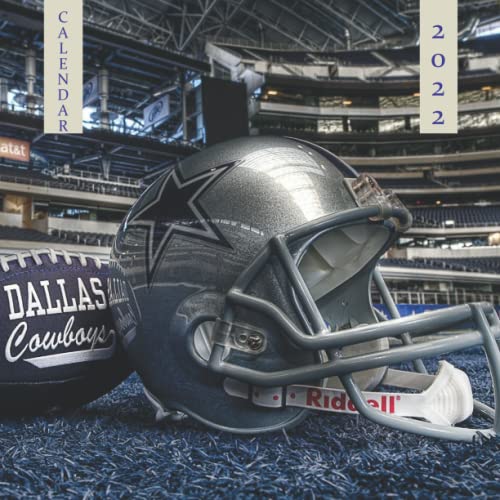 Official Dalllas Cowboys calendar 2022: Official dalllas cowboys 2022 ...