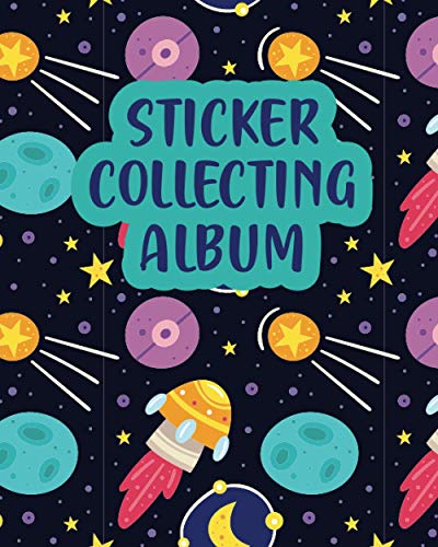 Sticker Collecting Album: Wonderful Sticker Collection Books for Kids ...