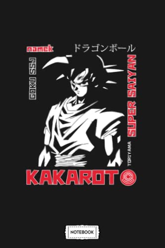 Goku Super Saiyan Dragon Ball Z G78463 Notebook: Planner, Diary ...