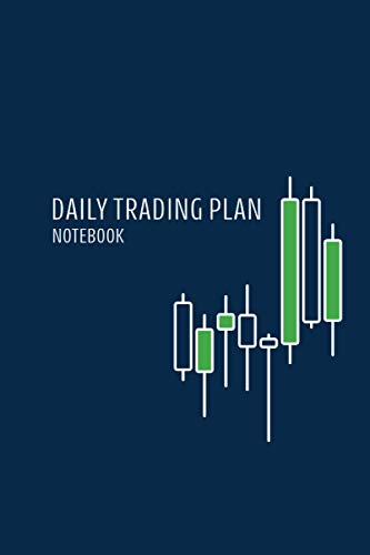Daily Trading Plan Notebook: Blue Candlestick Currency Trading Journa ...