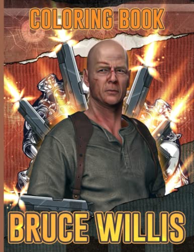 Bruce Coloring Book: Premium Edition Willis Activity Page Books For ...