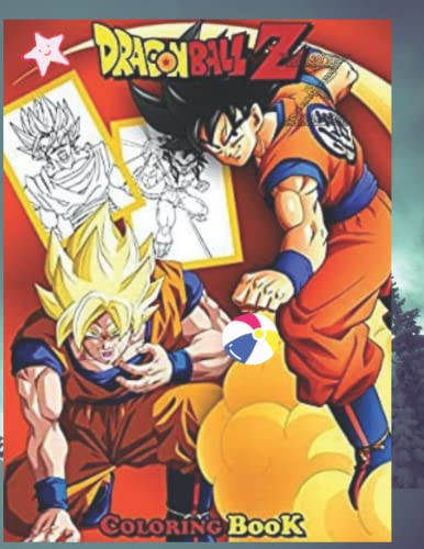 Dragon Ball Z: Coloring book for adults and kids contains high quality ...