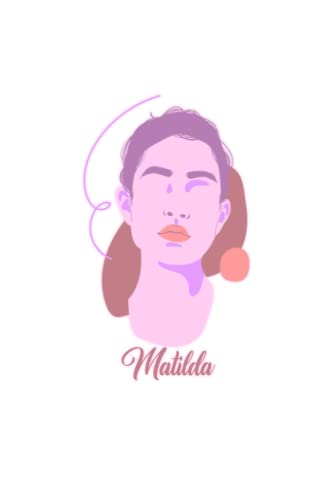 Matilda: Personalized Matilda Birthday Gift for Minimal Woman Pink and ...