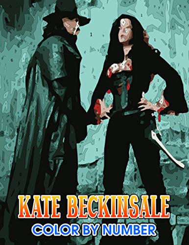 Kate beckinsale Color by Number: Kate beckinsale Color Book An Adult ...