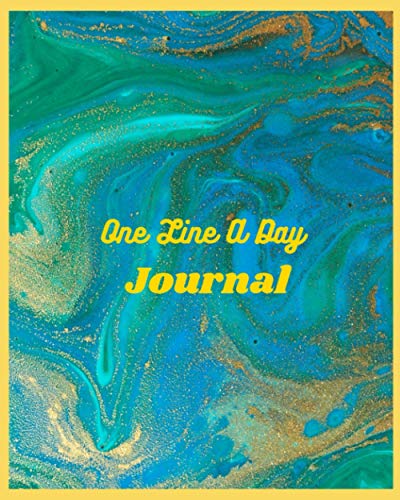 One Line A Day Journal: one line a day a five year memory book, Diary ...