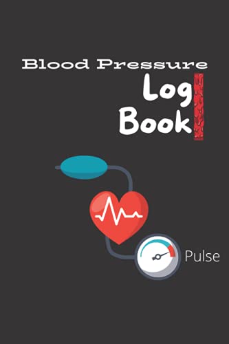 Blood Pressure Log Book • Pulse:: Record & Monitor ,Track, Blood ...
