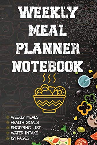Weekly Meal Planner Notebook: 52 Weeks Meal Planner Organiser| Track ...