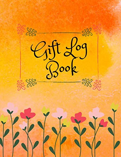 Gift Log Book: Gift Log Book Wedding, Bridal Shower Gift Book, Gift ...