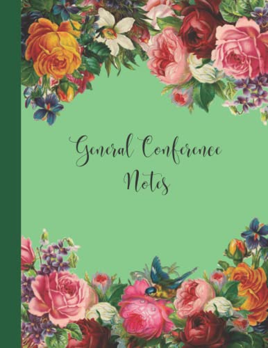 General Conference Notebook for Personal Questions, Notes, Inspiration ...