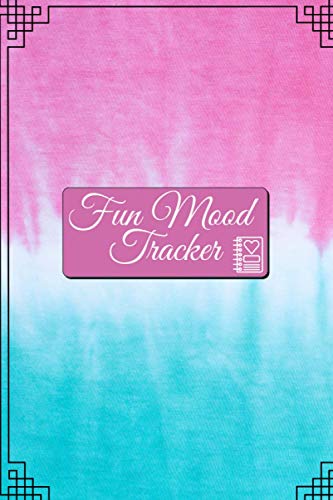 Fun Mood Tracker Planner: Lined Journal With Hand-drawn MBlack/Grey ...