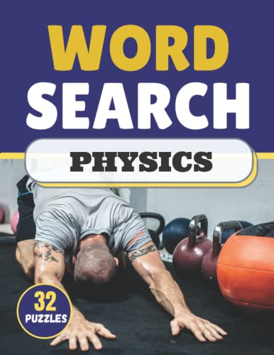 Physics Word Search: Themed Activity Puzzle Book|Large Print ...
