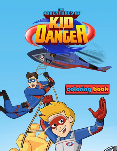 The Adventures of Kid Danger coloring Book: Intersting Coloring Book ...