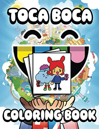 Toca Boca Coloring Book: Join The Toca Boca Tour Through Dozens Premium ...