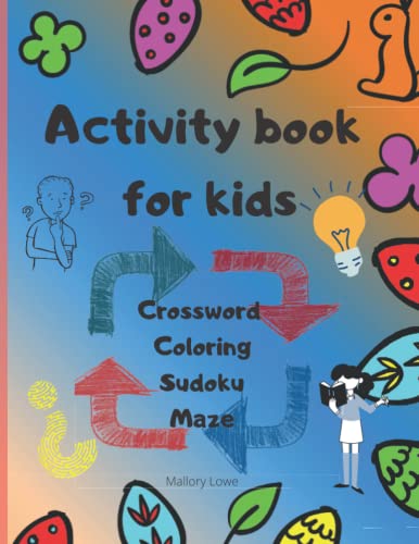 Activity book for kids: Fun Activity Book For Kids Age 5-10 ...