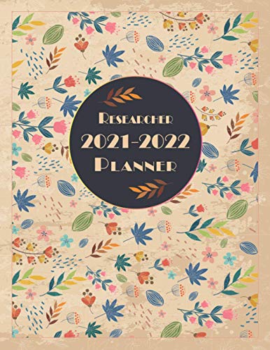 Researcher 2021-2022 Planner: Elegant 24 Month Calendar & Organizer, 2 ...