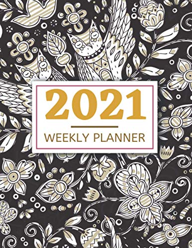 2021 Weekly Planner: Calendar & Organizer - January to December ...