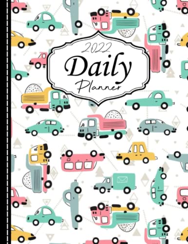 2022 Daily Planner: Nice Cars Cover, 2022 Planner To remind you the ...