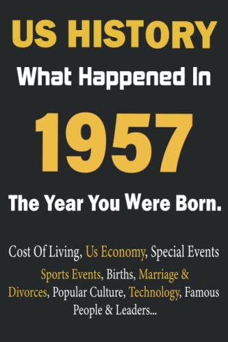 What Happened In US History 1957 The Year You Were Born: Back In 1957 ...