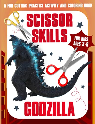Godzilla Scissor Skills: Crayola Relaxation Preschool, PreK ...