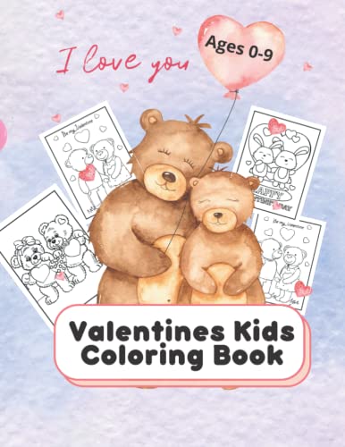 Valentine's Day Coloring Book for Kids: A Very Cute Adorable Coloring ...