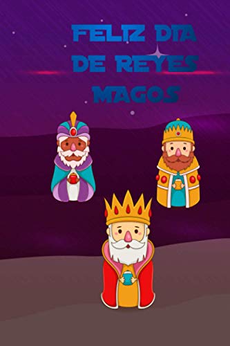 los tres Reyes Magos , cuaderno con calendario de año nuevo , donde ...