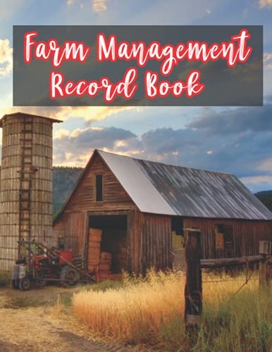 Farm Management Record Book: Farm Record Keeping Book, Farmers Ledger ...