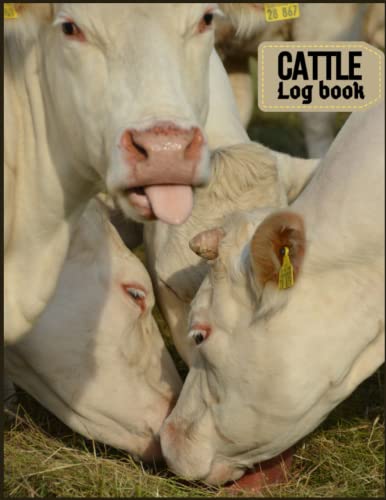 cattle record keeping log book: blank Livestock Notebook ,Production ...