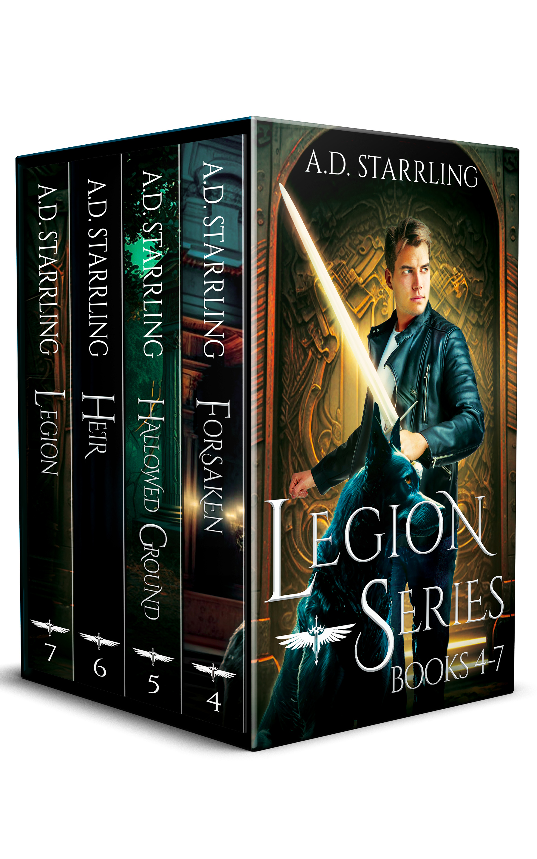 Legion Series Collection 2 (#4-7) by A.D. Starrling | Goodreads