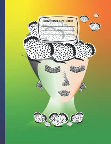 Composition Notebook: Ms Butterfly Blank Wide Ruled Paper Notebook ...