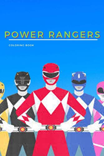 Power Rangers Scissor Skills Coloring Book: Useful Activities ...