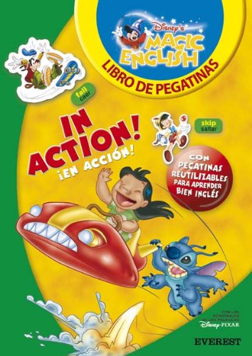 In action! / ¡En acción! (Magic english / Libros y posters con pegatinas) by Walt Disney Company ...