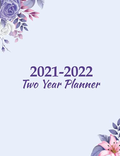 2021-2022 Two Year Planner: planners 2021-2022 for women planner 2021 ...
